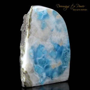 Big Larimar Crystal Altar Stone 'the Blue Stone of Atlantis' - Etsy