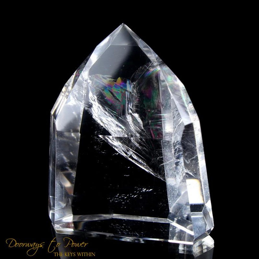 Clear Quartz Crystal Point 'consciousness' Blessed & Energized at One the Most Powerful Vortexes ...