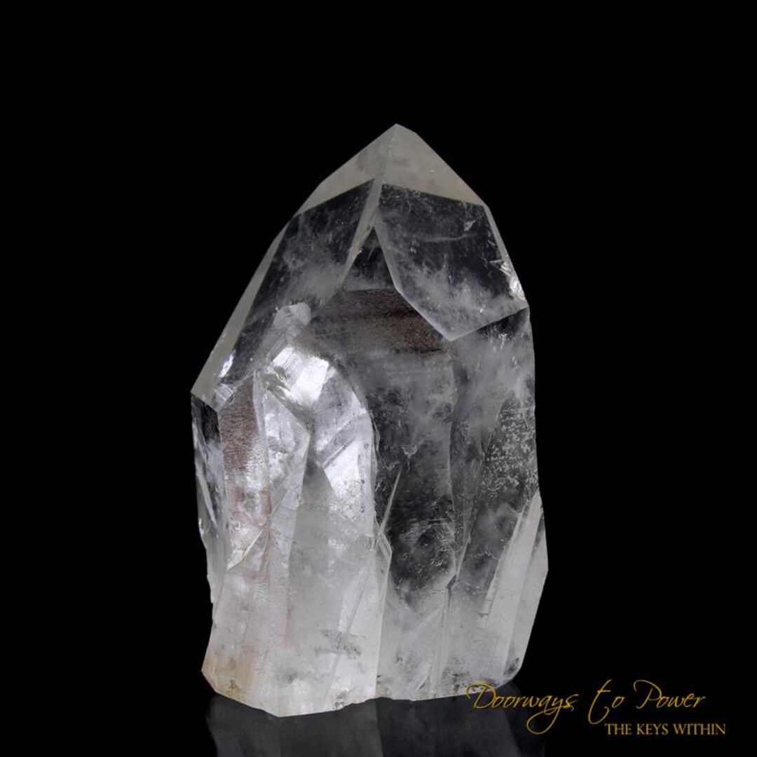Lemurian Temple Heart Dow Manifestation Quartz Crystal Point - Etsy