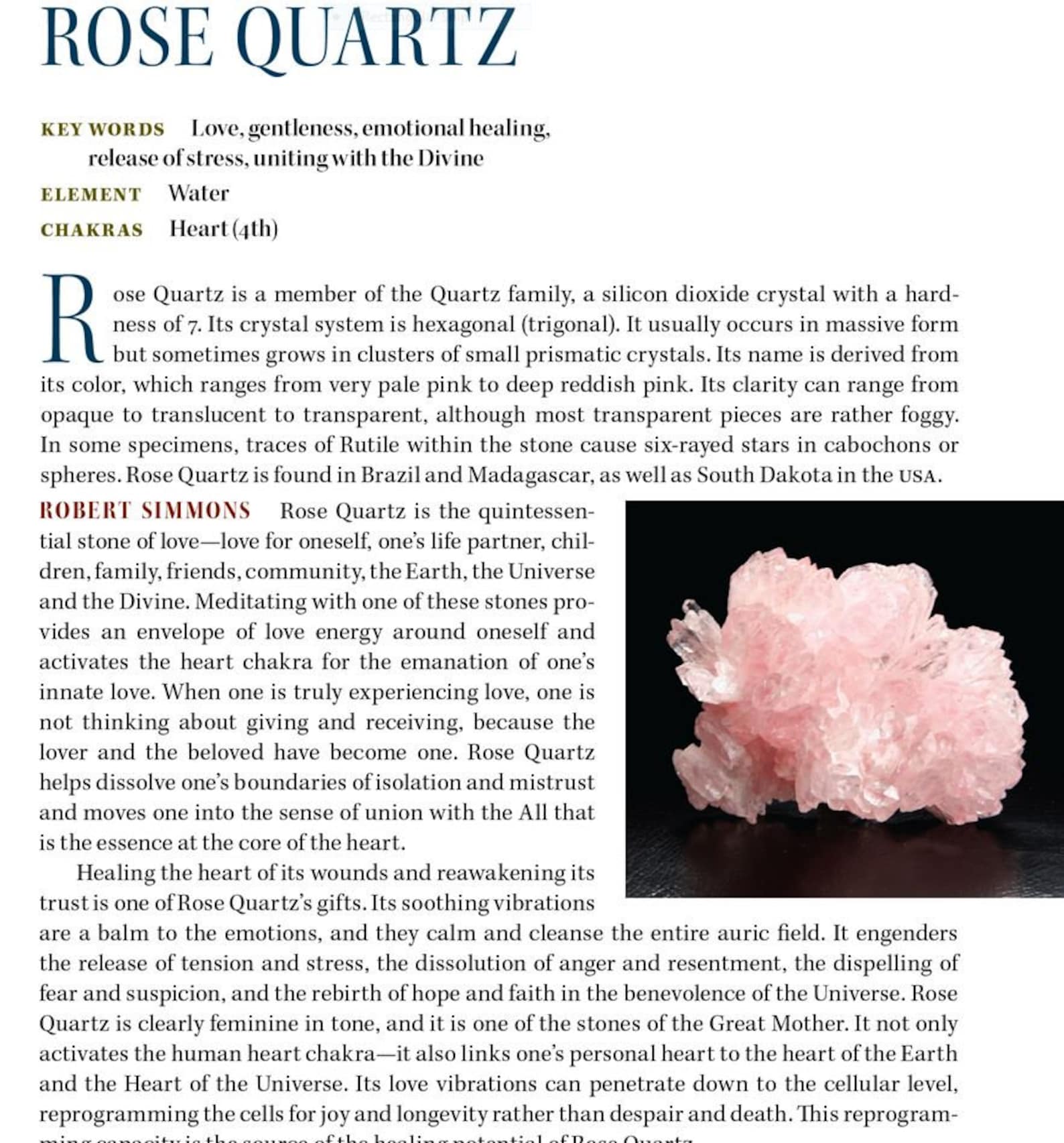 Blessed & Energized Guardian Angel Rose Quartz Casa Crystal Pocket ...