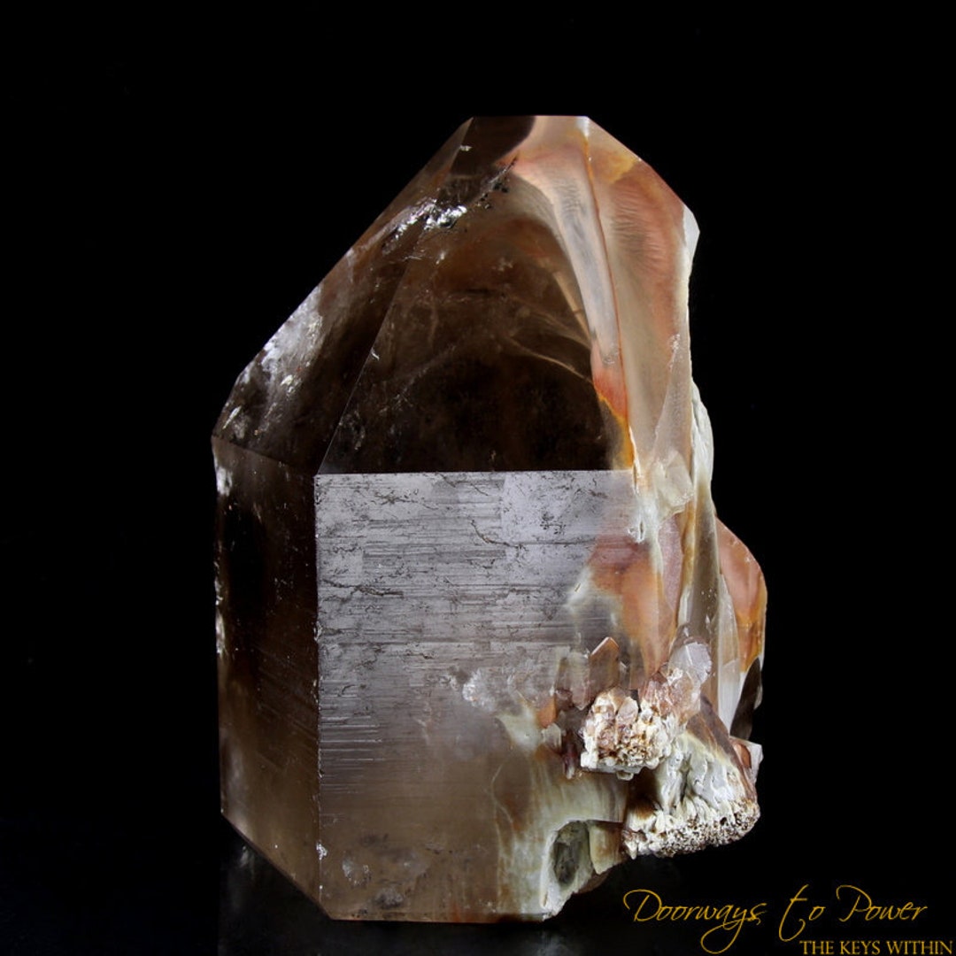 Angel Phantom Amphibole Quartz Crystal Point XL - Etsy