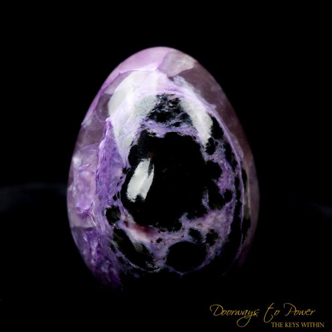 Charoite Cosmic Egg Crystal 'bird of Light' Museum Quality A+++ - Etsy
