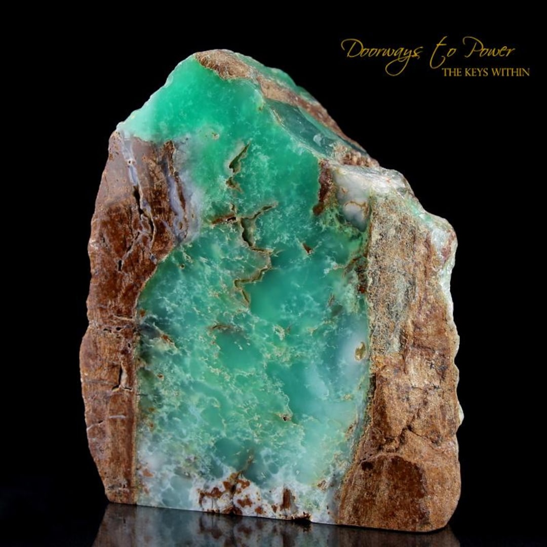 Big Chrysoprase Crystal Altar Stone - Etsy