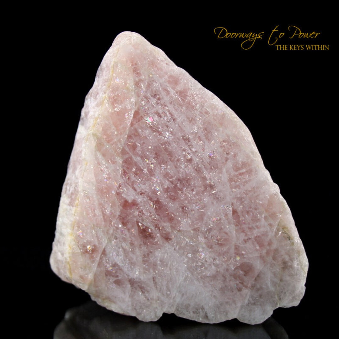 Natural Pink Morganite Crystal Altar Stone 'RESERVED' - Etsy