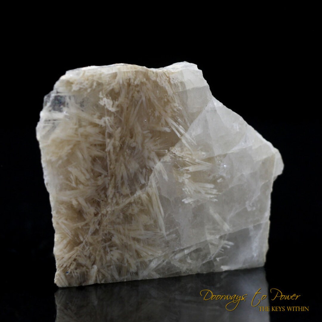 Natrolite Crystal Altar Stone Polished - Etsy