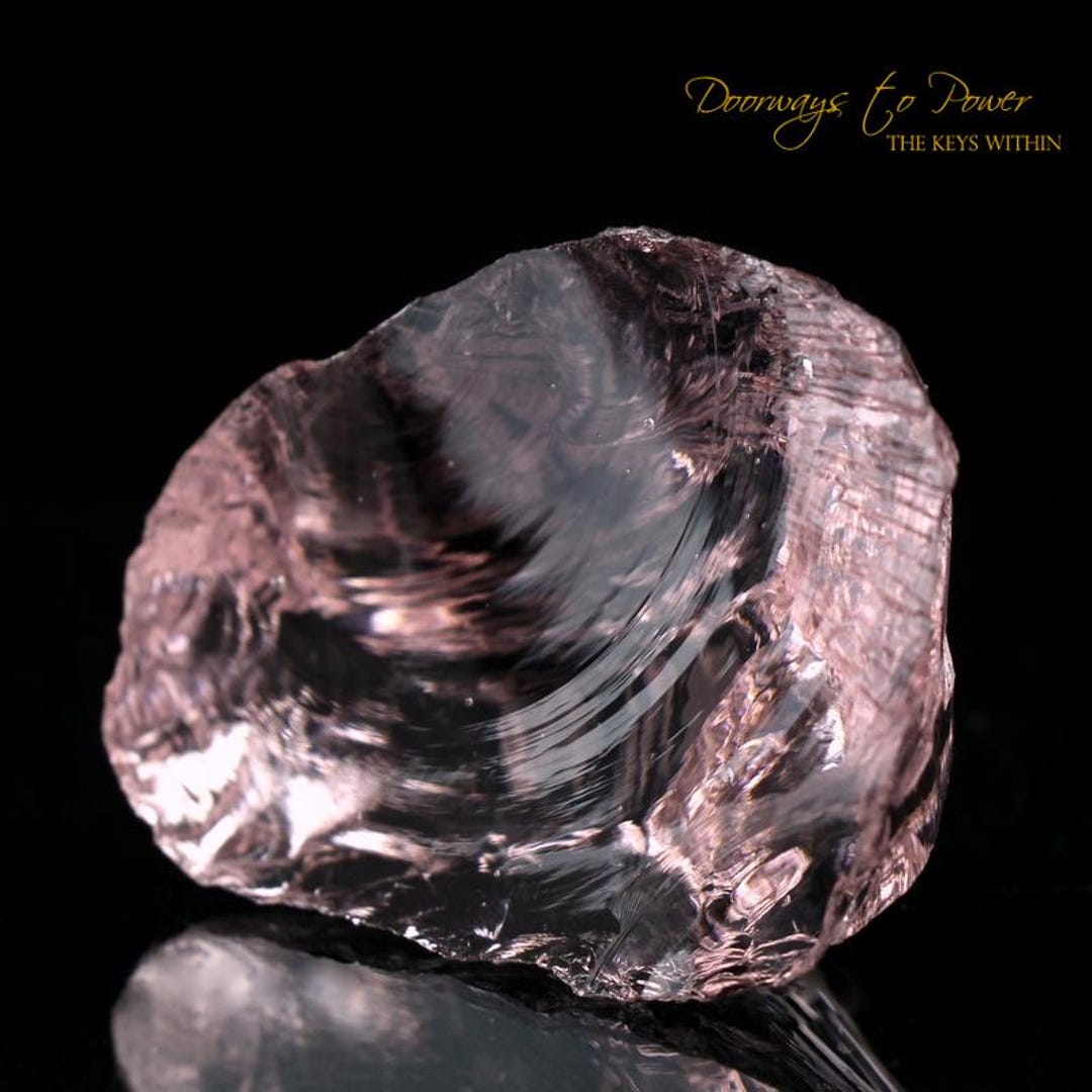 Rare Arcturian Starseed Pink Andara Crystal Gem 'quantum Light Pod ...