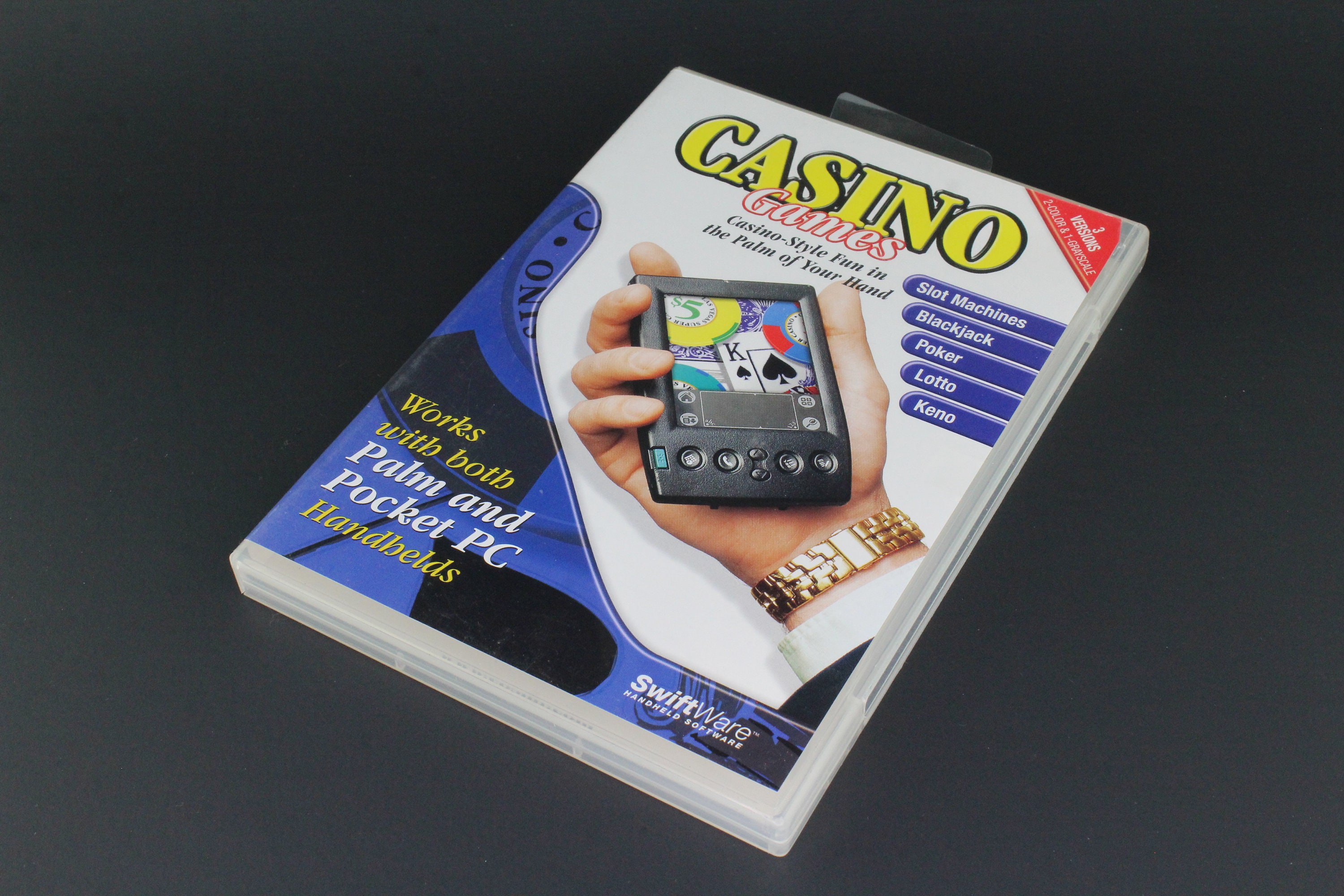 Casino Games Hybrid Palm/pocket PC (wireless, 2001) Poker Lotto Keno ...