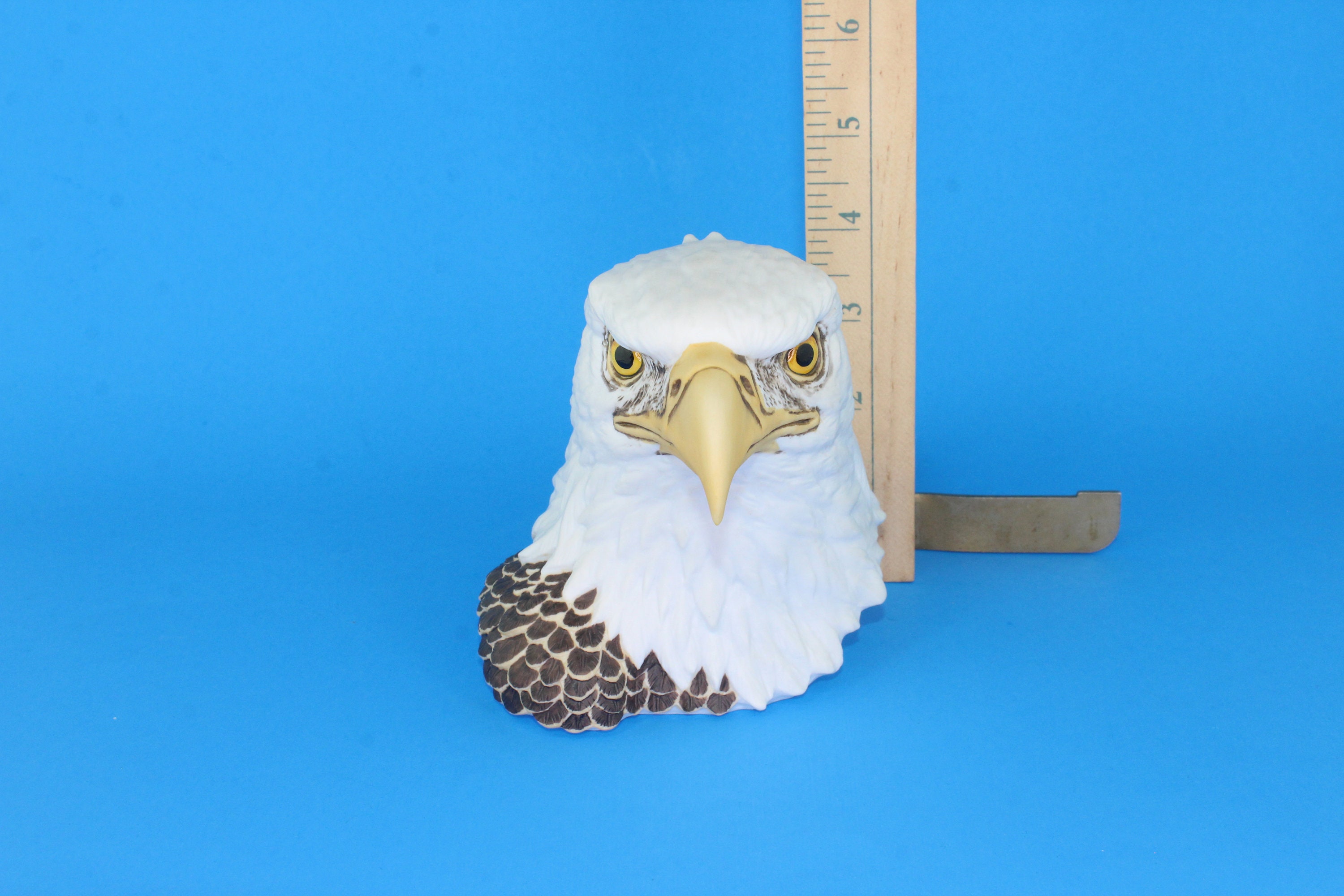 American Eagle Gallery Fine Porcelain Figurine Bust, 1985 by Maruri USA ...