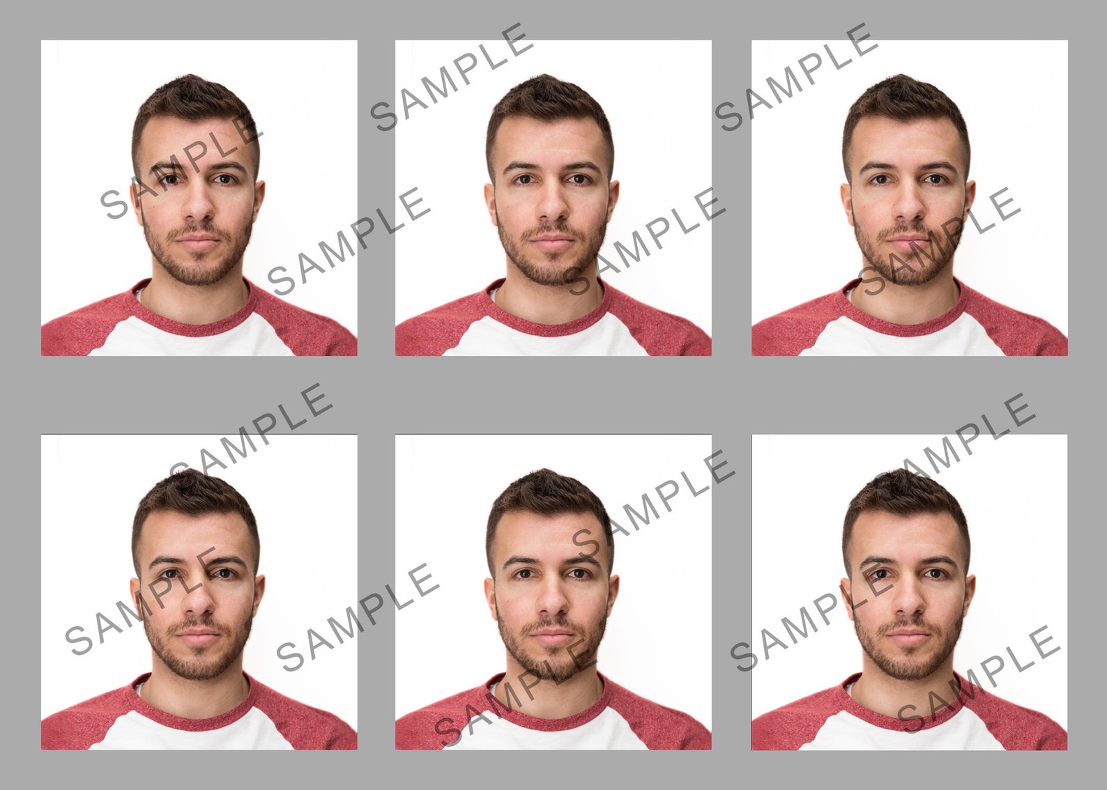 Passport Photo Template 4x6 And 5x7 Diy Passport Photo Adobe