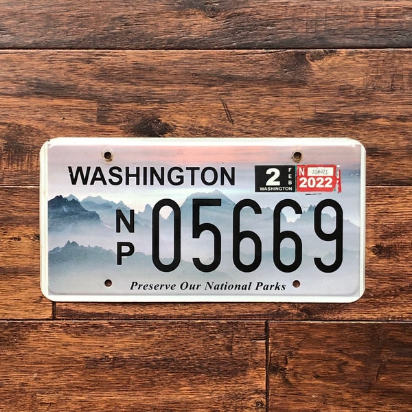 National Parks Plate Frame - Etsy