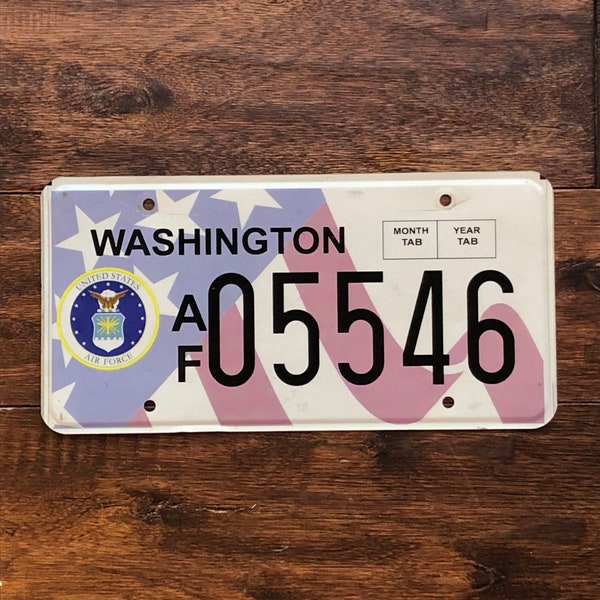 Air Force License Plate Frame - Etsy