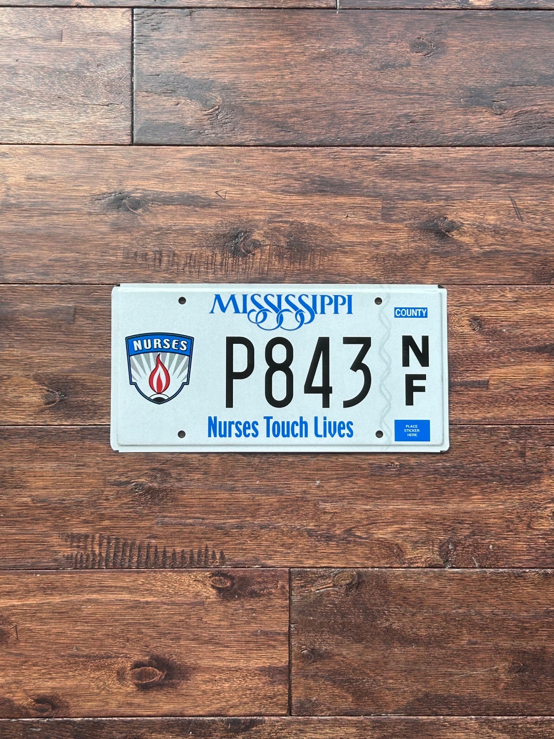 License Plate Mississippi Nurses Touch Lives,mississippi License Plate ...