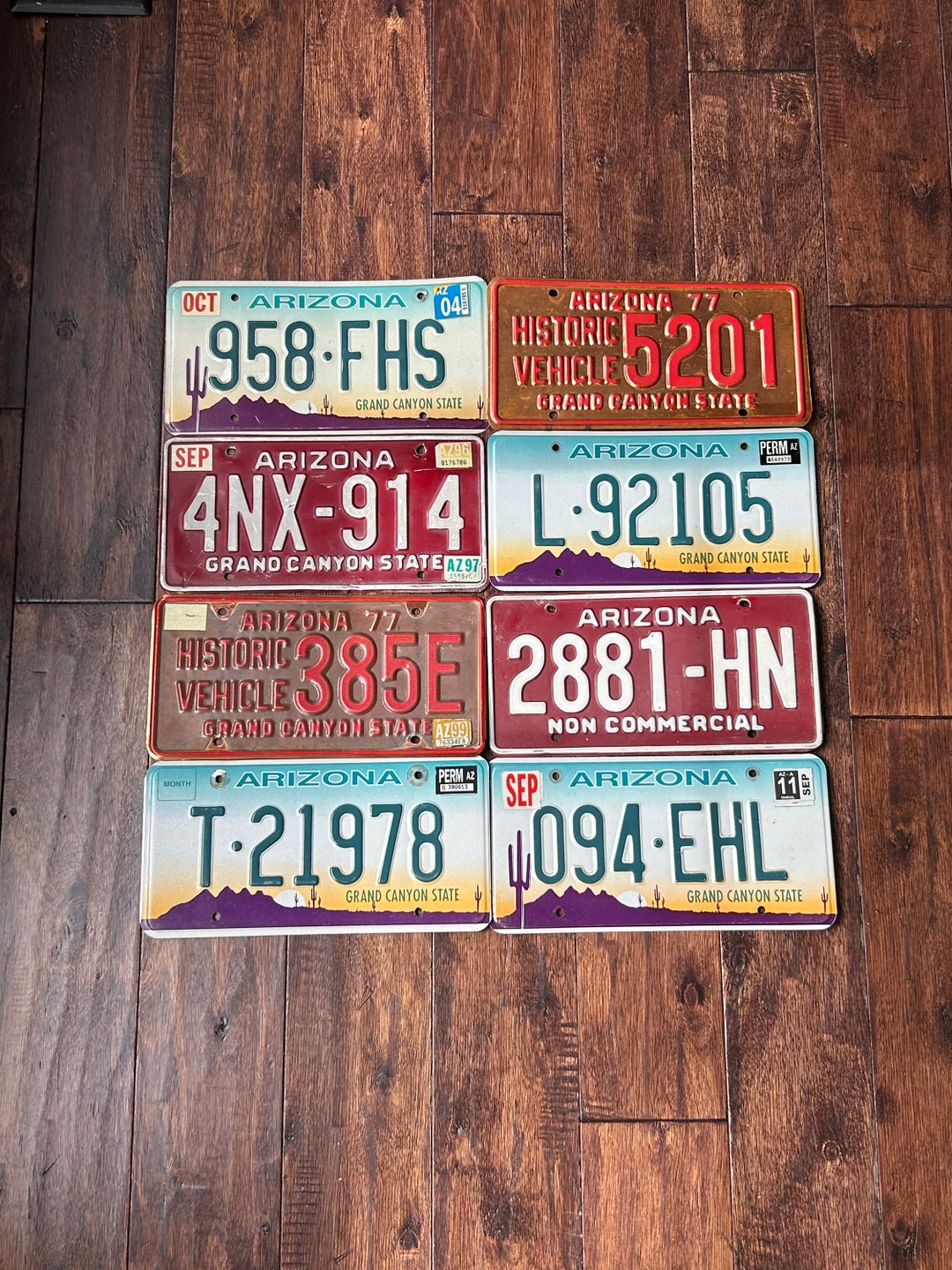 Arizona Choice of License Plate, Pick Your Plate, Arizona License ...