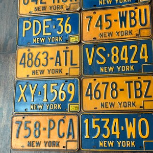 New York Choice of License Plate, Pick Your Plate, License Plates New ...