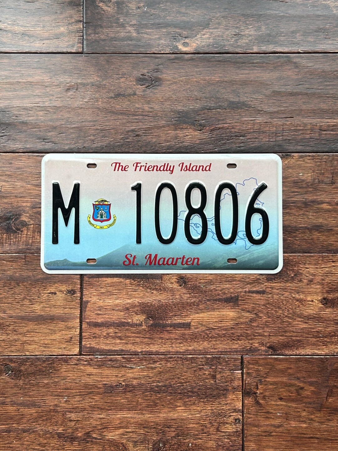 St Maarten License Plate, License Plate St Maarten, Tropical License ...