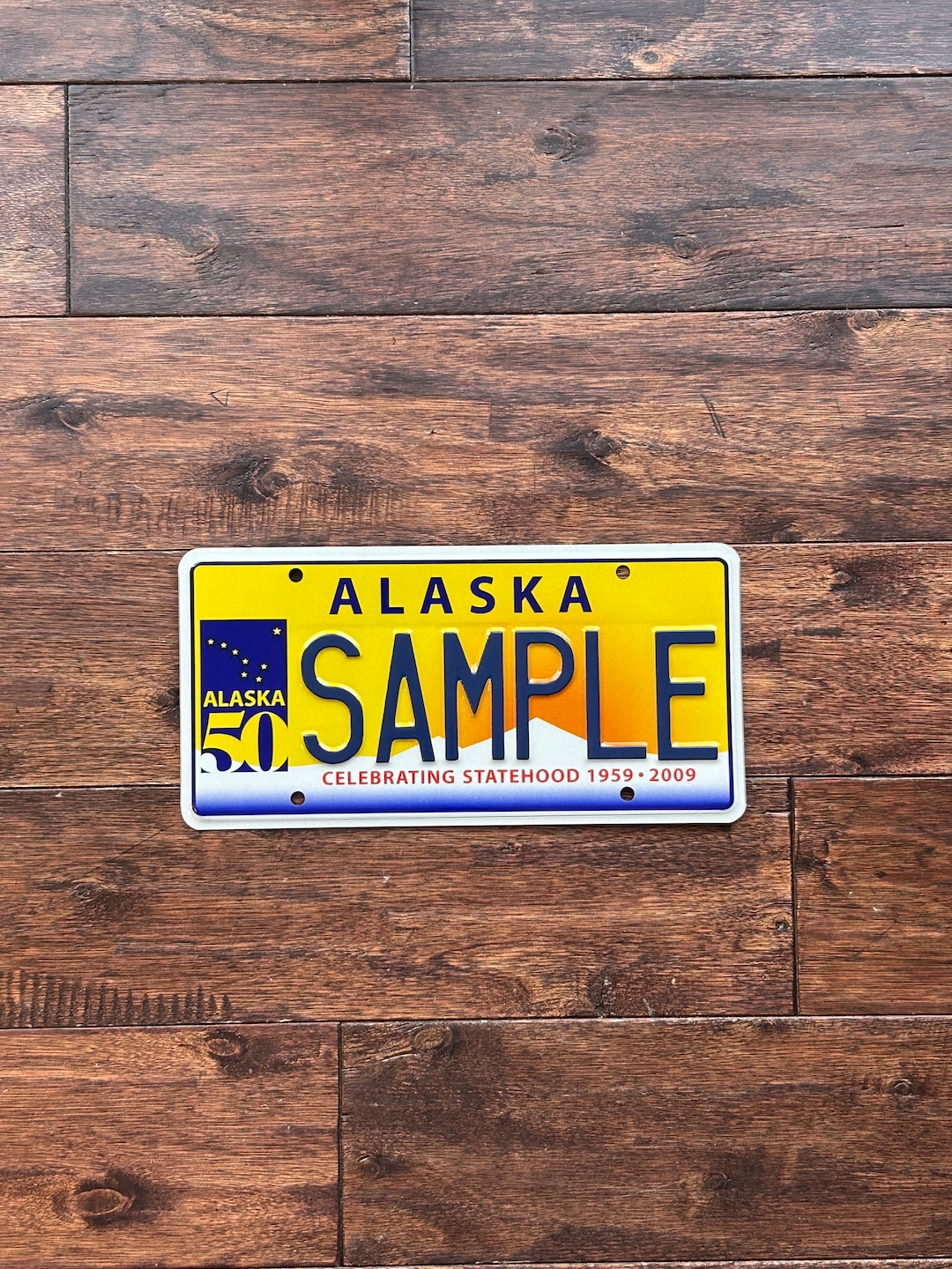 Alaska Statehood Sample License Plate, License Plate Sample License ...