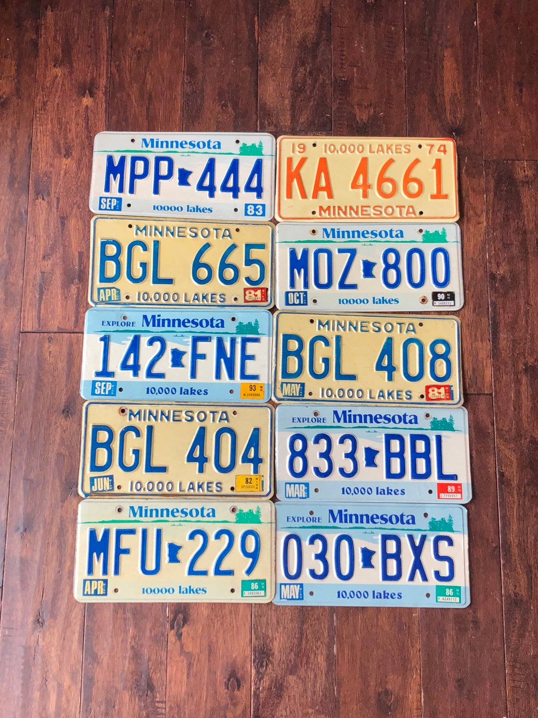 Minnesota Choice of License Plate, Pick Your Plate, License Plates ...