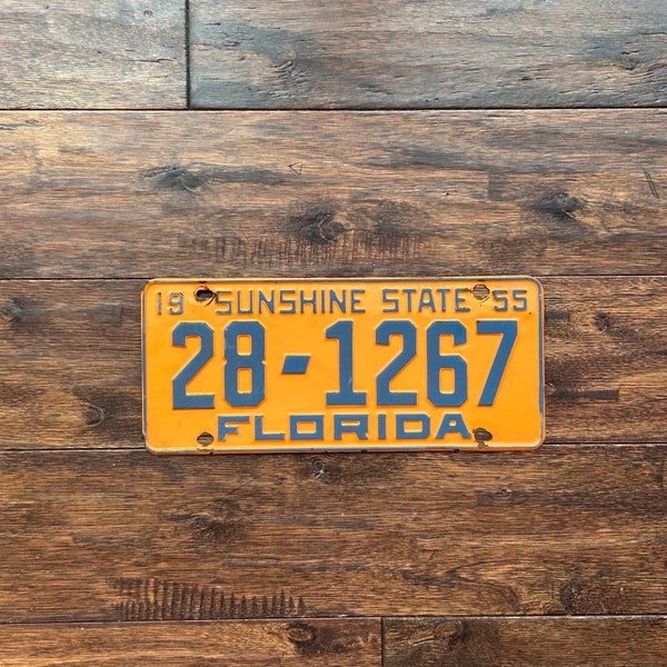 Rustic License Plate - Etsy