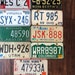 License Plate Choice Rusty Worn Out, All Authentic License Plates, New ...