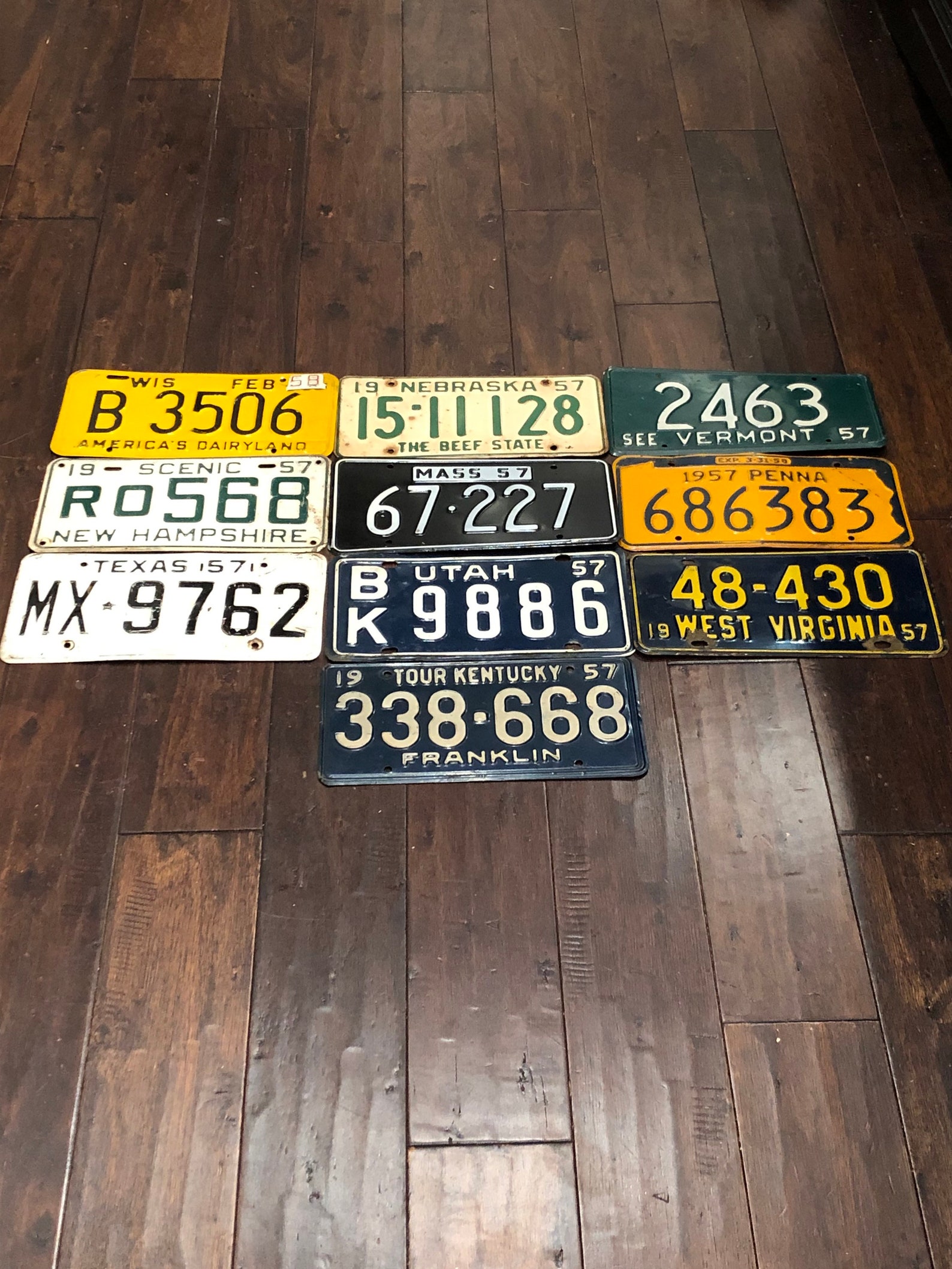 License Plate Pick Your Plate License Plates 1957 Vintage Etsy license-plate-pick-your-plate-license-plates-1957-vintage-etsy