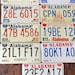 Alabama License Plates Your Choice, Vintage Alabama License Plates 1977 ...
