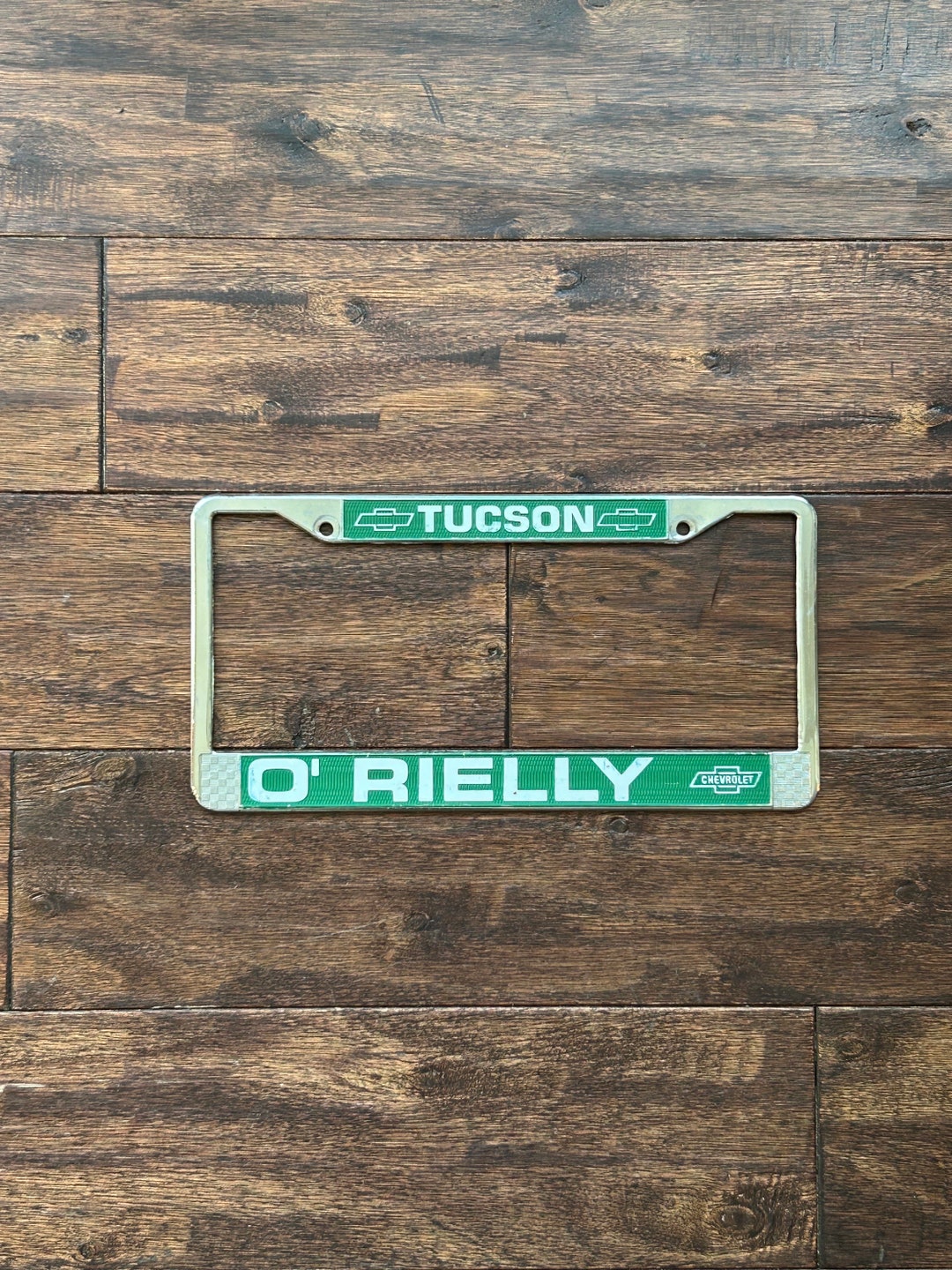 License Plate Arizona Vintage Frame, Old Car Dealership Frame, Vintage ...