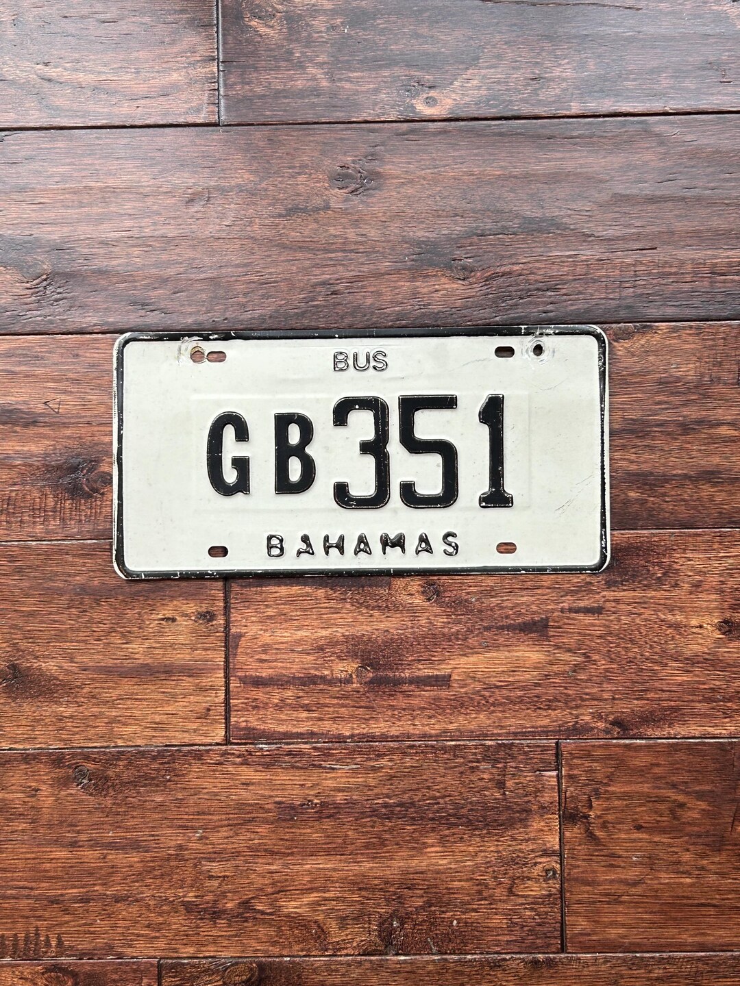 Bahamas License Plate, License Plate Bahamas Bus 1990s, Tropical ...