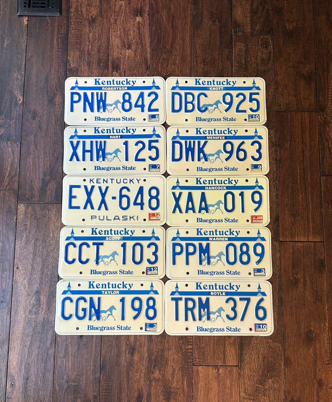 Kentucky Choice of License Plate, Pick Your Plate, License Plate ...