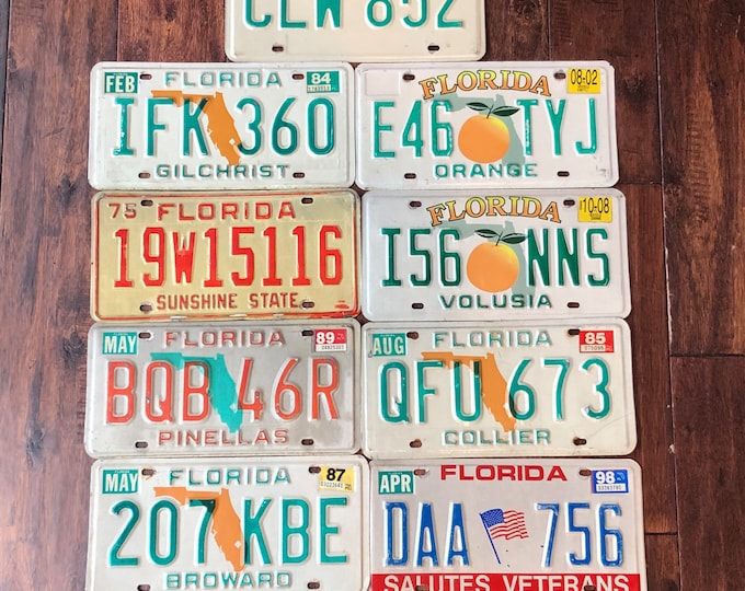 Florida Choice of License Plate, Pick Your Plate, License Plates ...