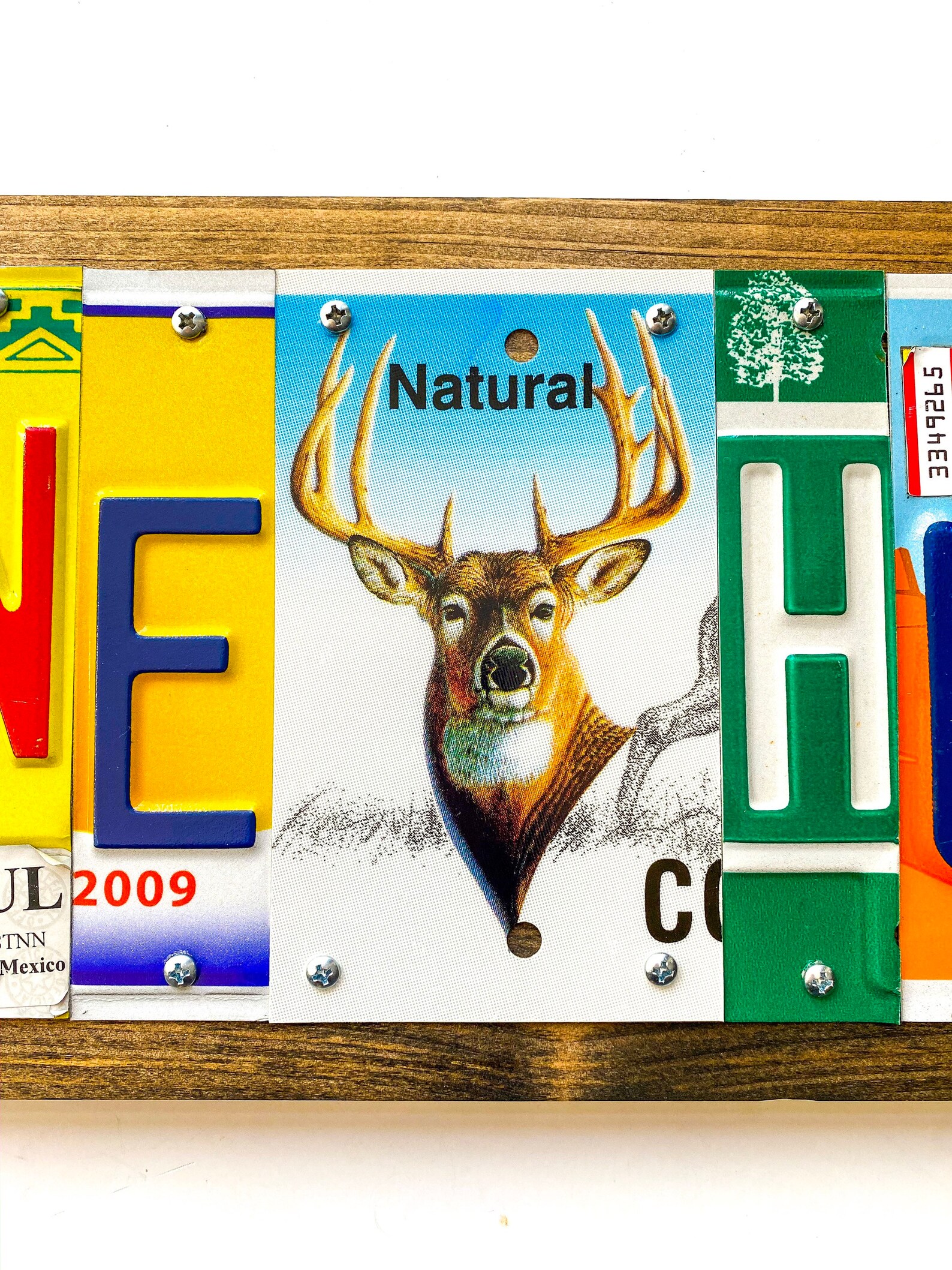 Gone Hunting Sign Made From License Plates father's Day - Etsy