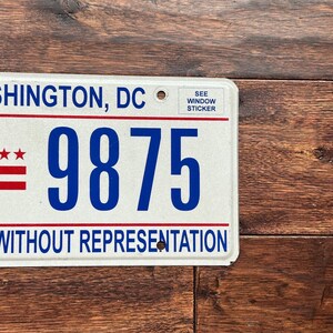 License Plate Washington Dc, District of Columbia License Plate 2020s ...