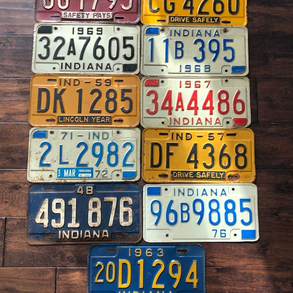 1957 License Plate - Etsy