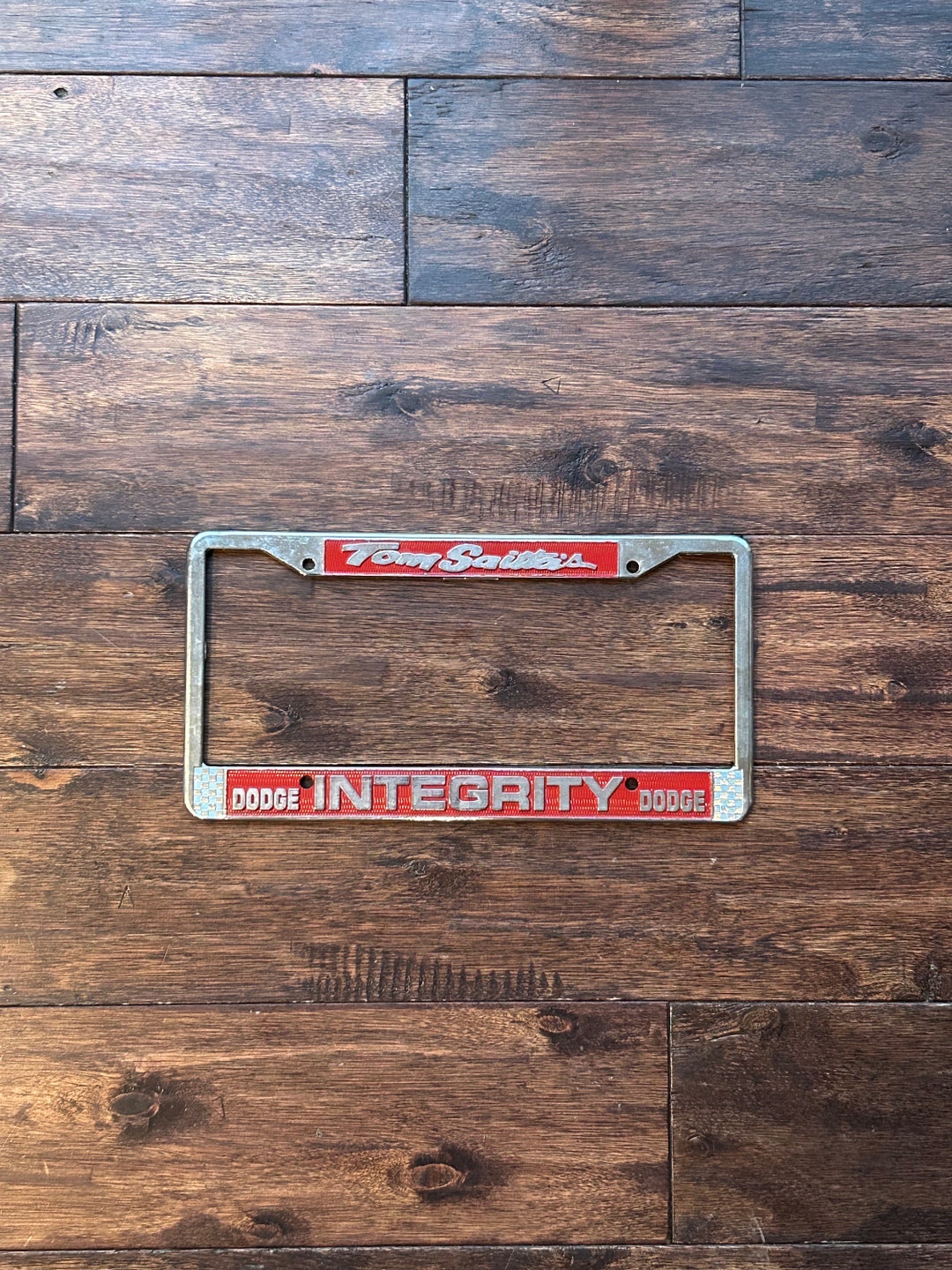 License Plate Nevada Vintage Frame, Old Car Dealership Frame, Vintage ...