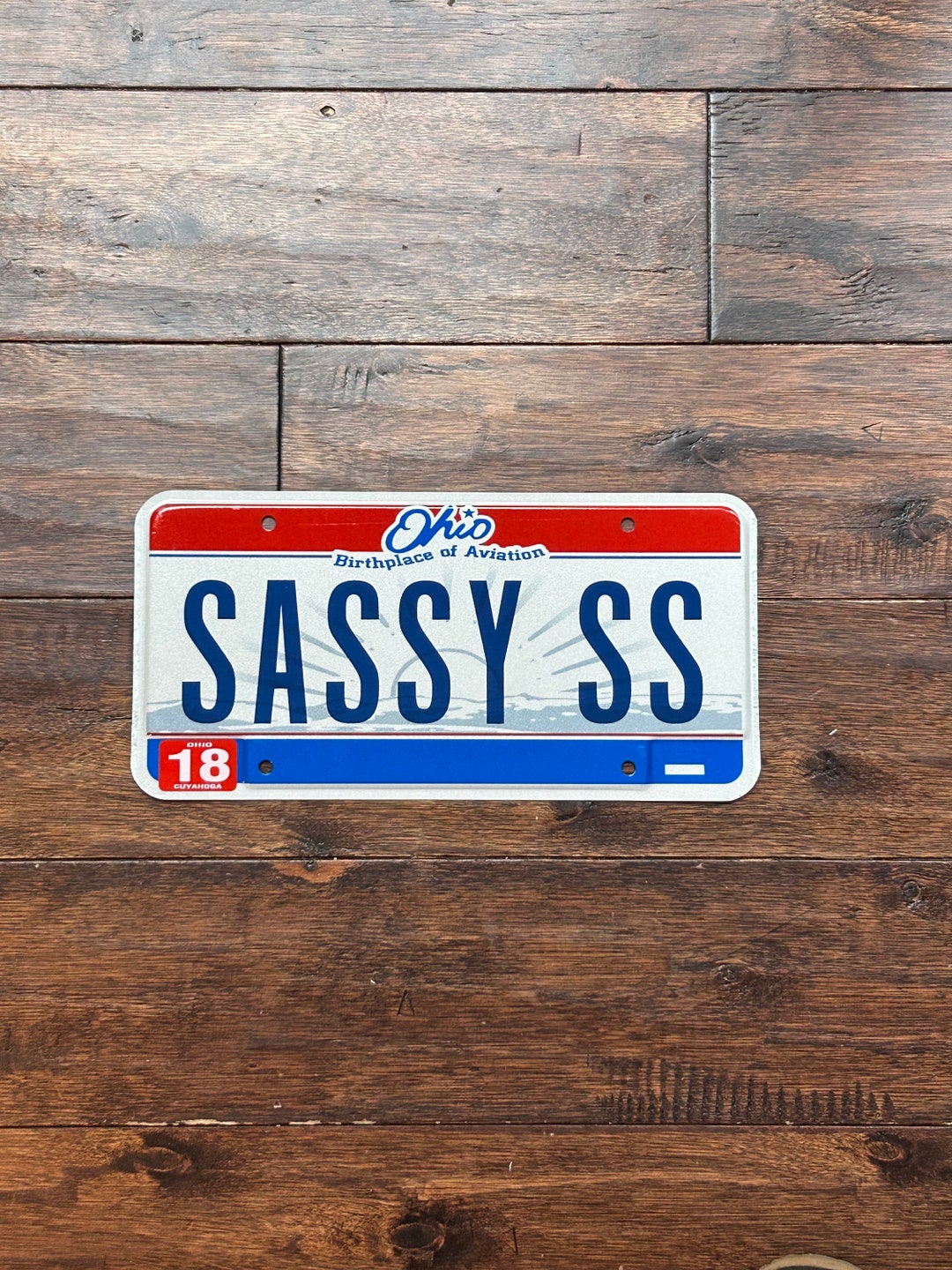 License Plate Ohio Vanity “sassy Ss”, Vanity License Plate Sassy Ss ...