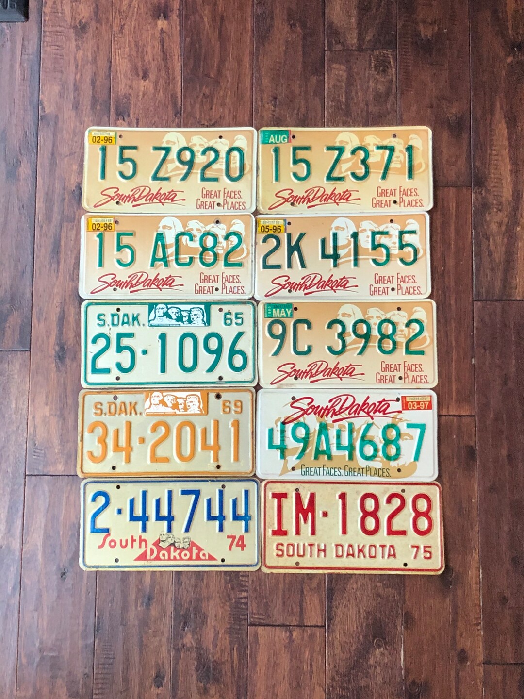 South Dakota Choice of License Plate, Pick Your Plate, License Plates ...