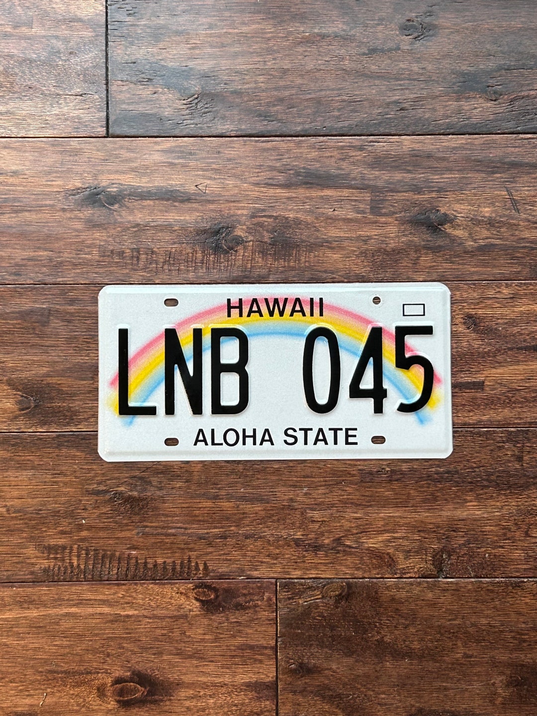 License Plate Hawaii license Plate Hawaii-license Plates rainbow Hawaii ...