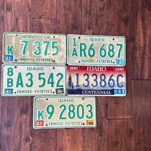 Idaho Choice of License Plate, Pick Your Plate, License Plates Idaho ...