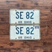 License Plate Pair Ohio 1969, Vintage License Plates, License Plate ...