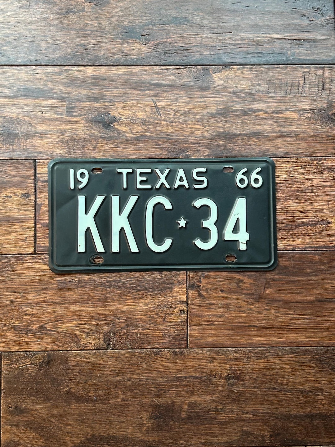 License Plate Texas 1966, Vintage Texas License Plate 1966, Texas ...