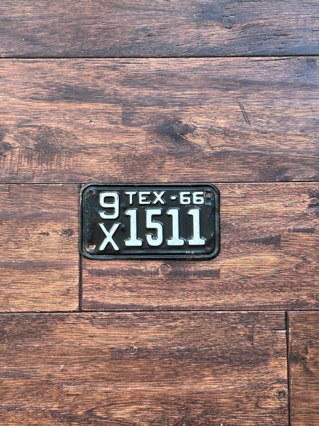 License Plate Motorcycle Texas 1966, Texas Motorcycle License Plate ...