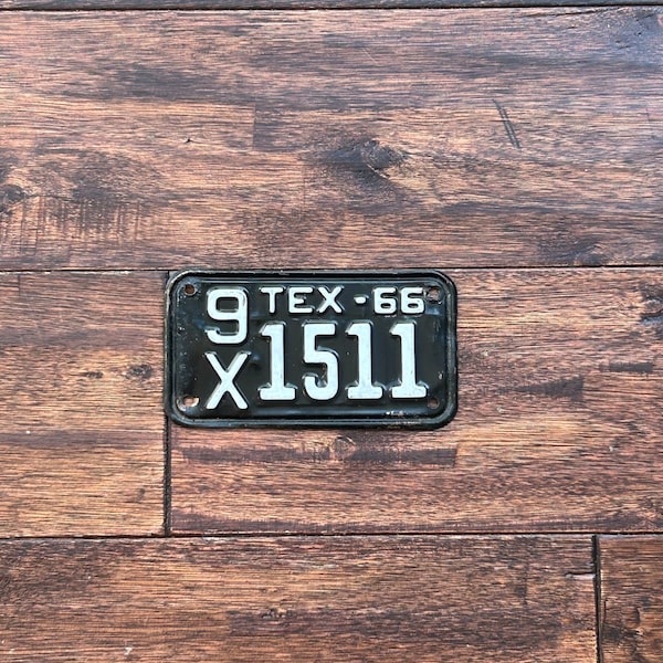 Old Motorcycle License Plate - Etsy