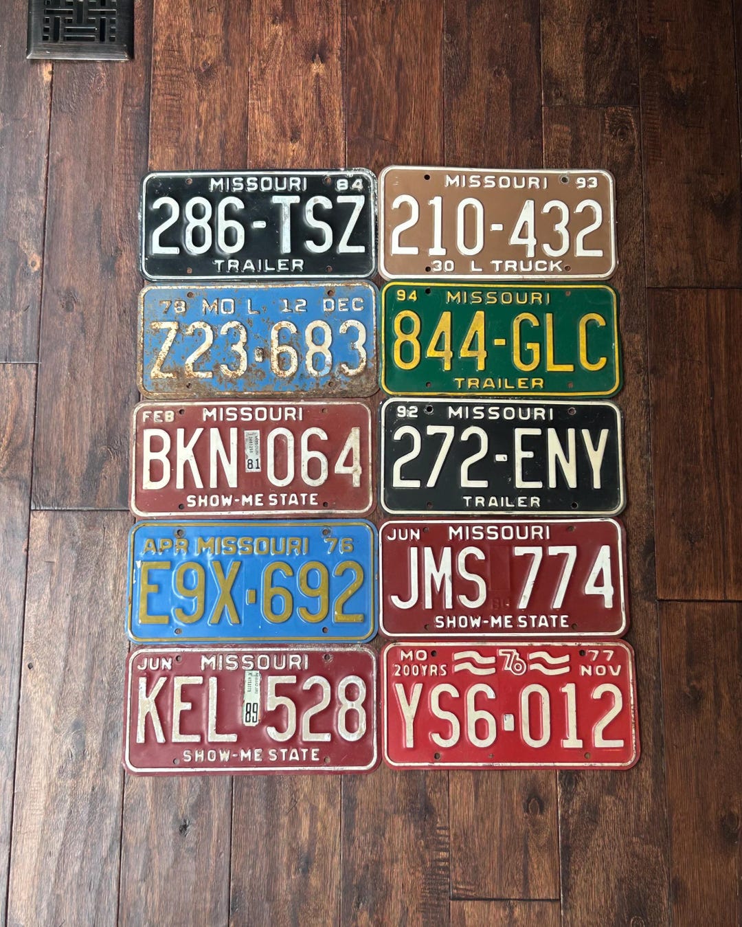 Missouri Choice of License Plate, Pick Your Plate, License Plates ...