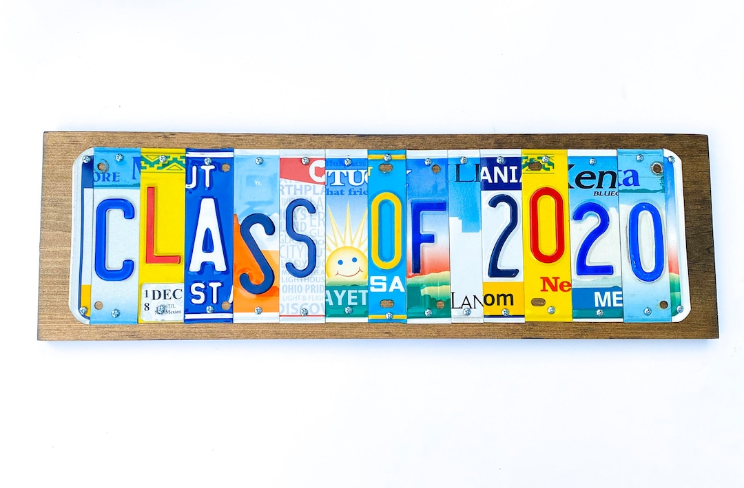 Graduation Gif, Grad 2024, Class of 2024, Unique License Plate Signs ...