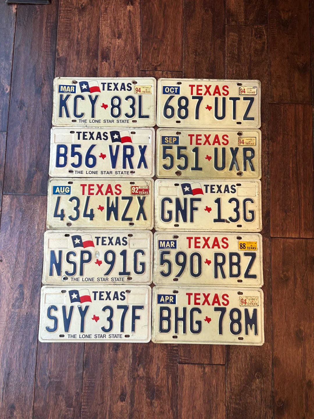 Texas License Plates, Texas License Plate Choice, Old Texas License ...
