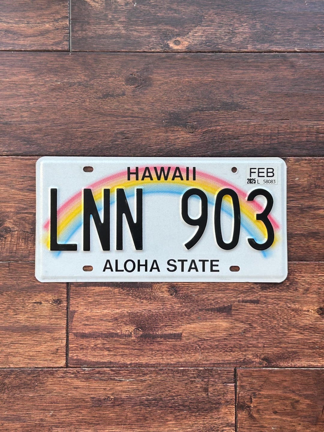 License Plate Hawaii, License Plate Hawaii, License Plates, Rainbow ...