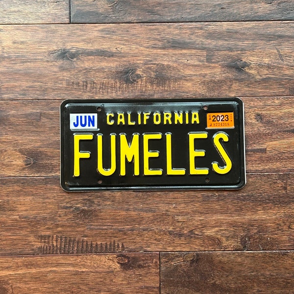 Black California Plate - Etsy
