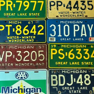 Michigan Choice of License Plate, Pick Your Plate, License Plates ...