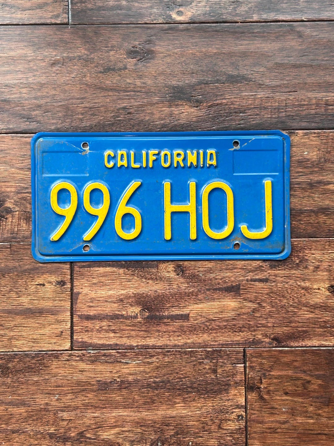 License Plate California, Vintage California License Plate 1970s 1980s ...
