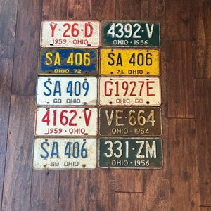 Ohio Choice of License Plate, Pick Your Plate, License Plates Ohio ...