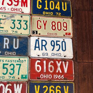 License Plate Ohio, Pick Your Plate Ohio, License Plates Ohio, 1965 ...